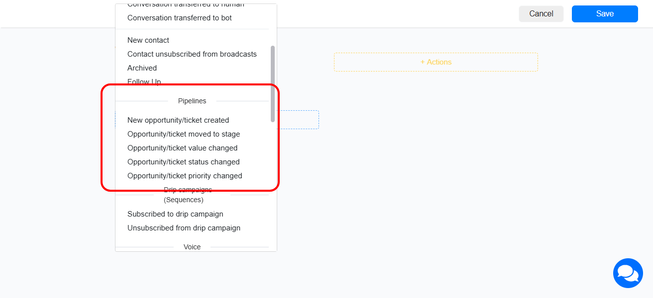Automations – Chatrace
